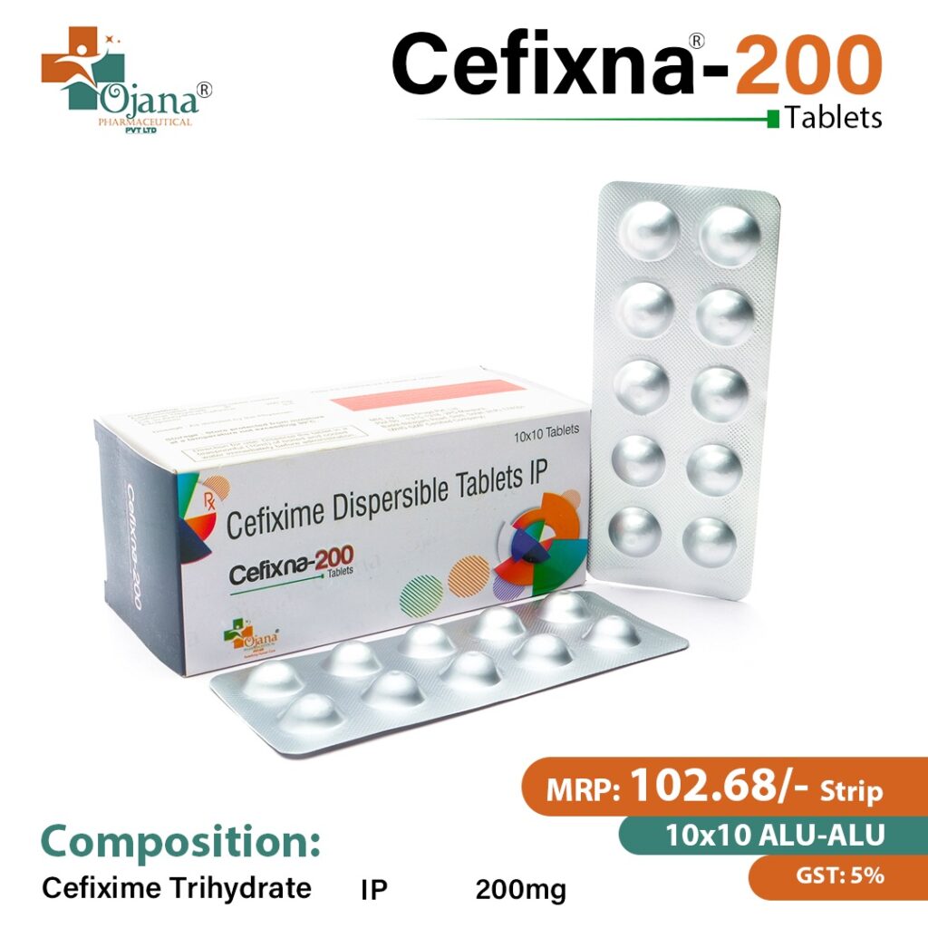 Cefixna-CV Cefixime & Clavulanic Acid Tablets