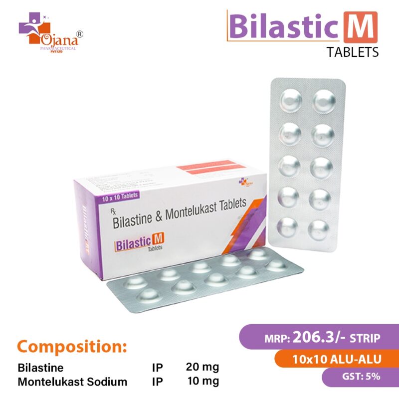 Bilastic M Tablets for Allergy Relief